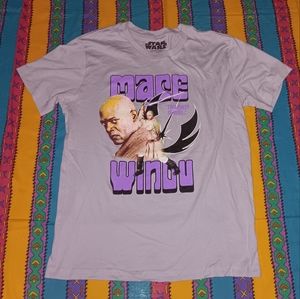 Star Wars | Shirts | Star Wars Mace Windu Rap Shirt Hip Hop Style Tee ...